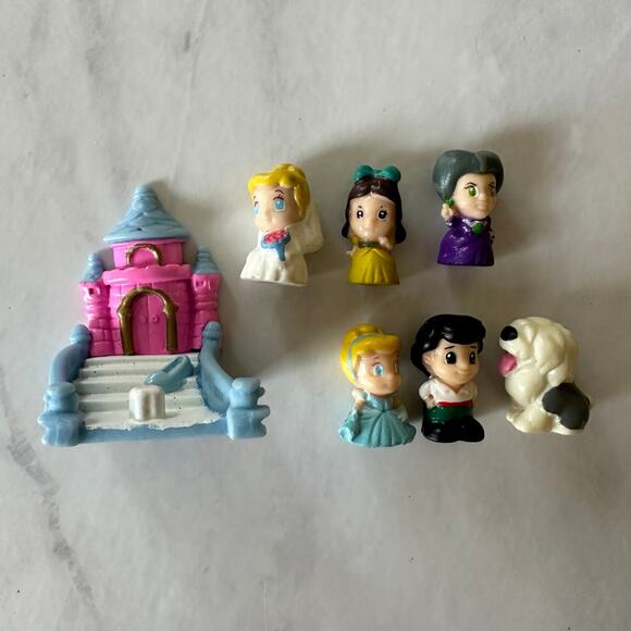 Blip Toys | Toys | Disney Squinkies Cinderella Castle Princess Mini ...